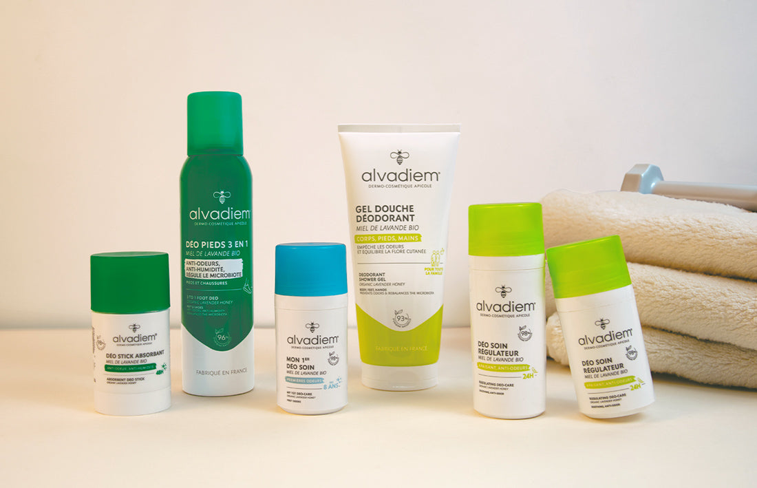 Déodorants naturels pour petits et grands - Alvadiem